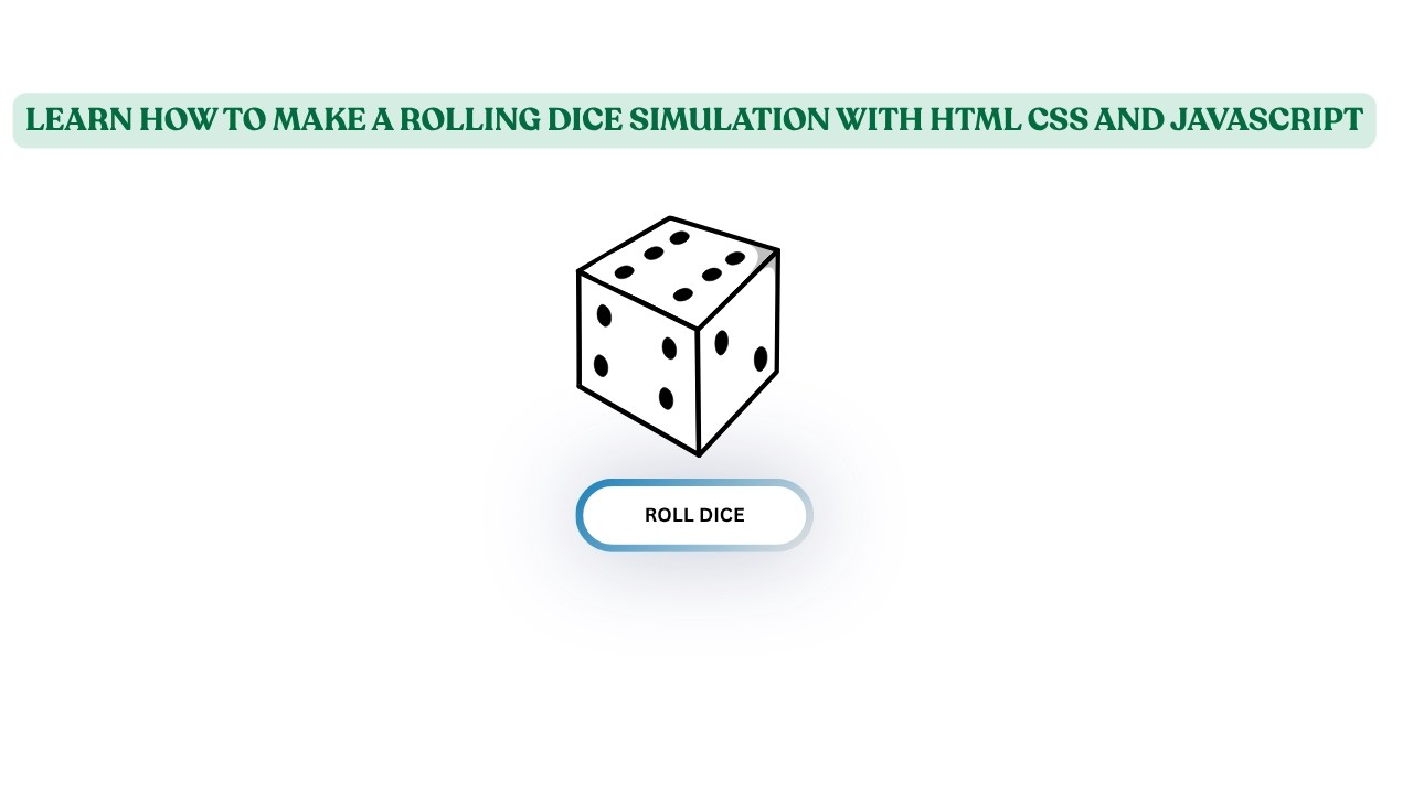 javascript tutorial dice simulator #javascript #code #tutorial