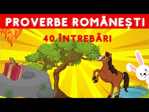 Ghicește Proverbul | 40 de întrebări