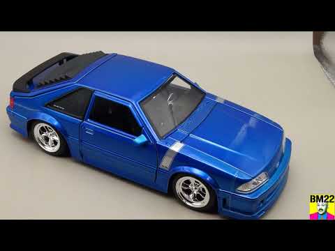 1989 Mustang GT Diecast Big Time Muscle Collectable by Jada