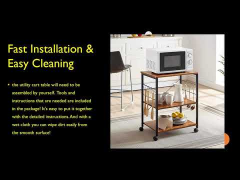 The 2024 Microwave Cart Blueprint You Won't Regret!