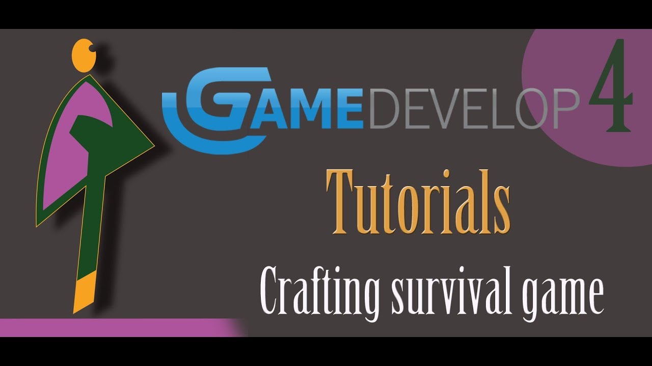 GDevelop Tutorial : Making crafting survival game PART 4 (Camera movement)