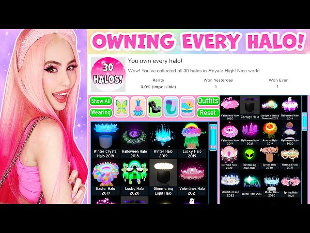 How to get a free halo in Roblox Royale High