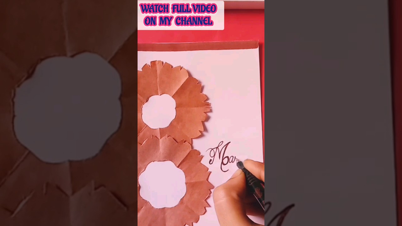 women's day card #shorts #womesday #happywomensday