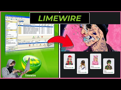 NOSTALGIC STREAMING SERVICE LIMEWIRE IS BACK AS A NFT MARKETPLACE 😲🍈🎵💻 HIT OR MISS?