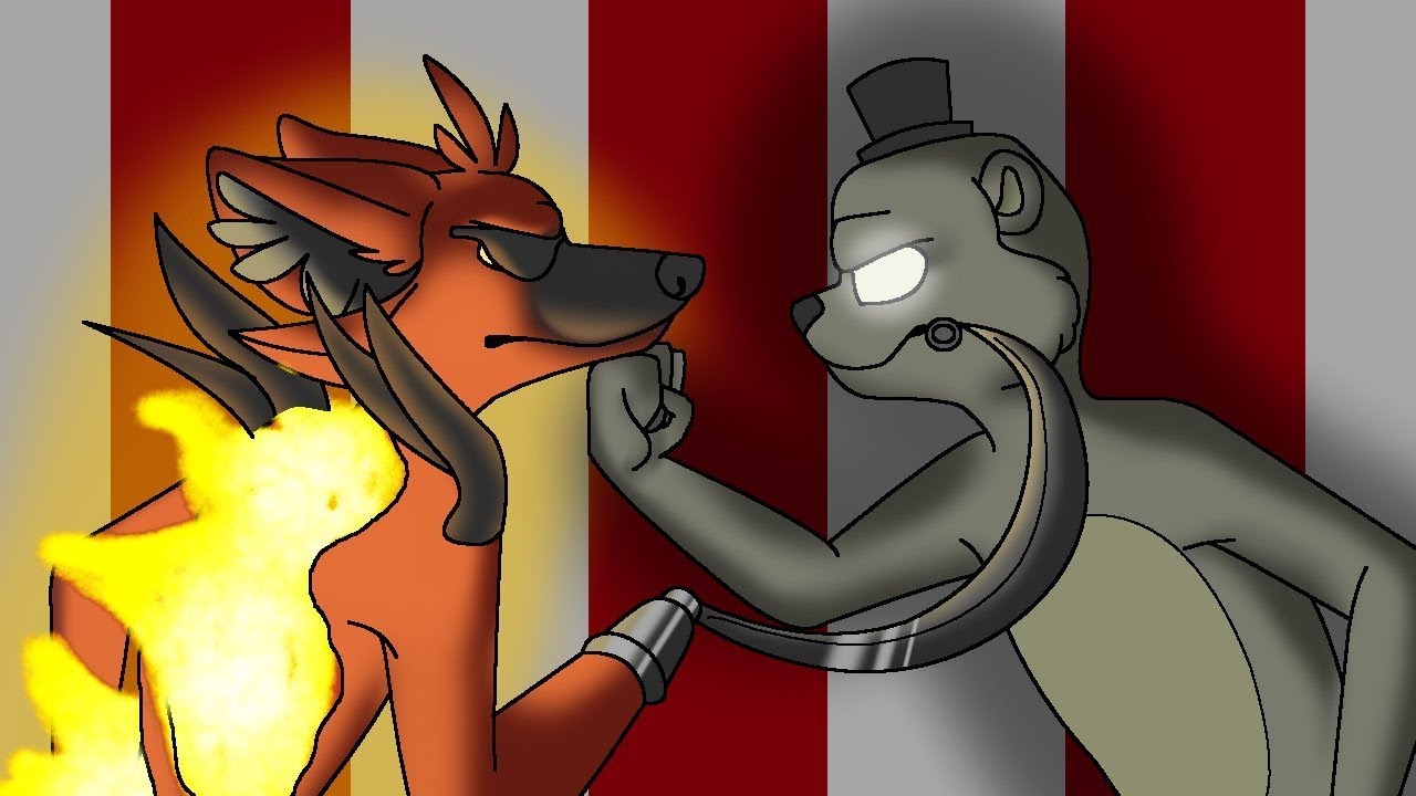 Minecraft Dreadbear Vs Grim Foxy (Minecraft Roleplay)