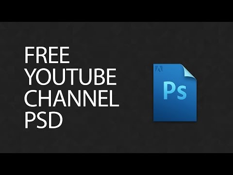 Free Youtube Channel Art Photoshop Template