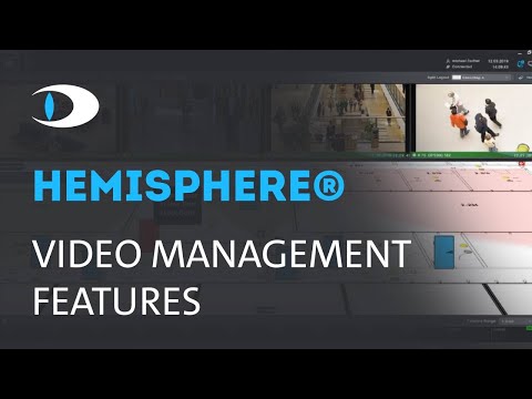 Overview of Dallmeier HEMISPHERE® SeMSy® VMS functionality