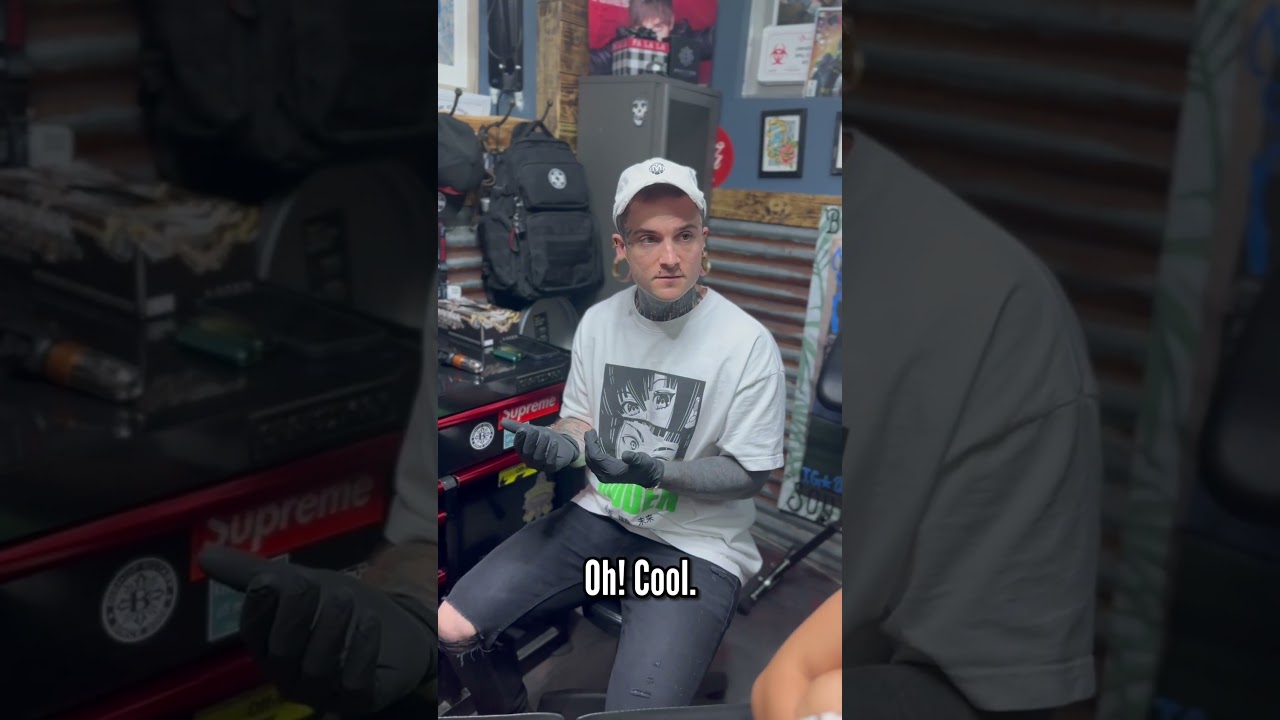 Ignorant Tattoos ￼#tattoohumor #tattooartist #shortsviral #fyp #tattoos #tattooist #stellabarey