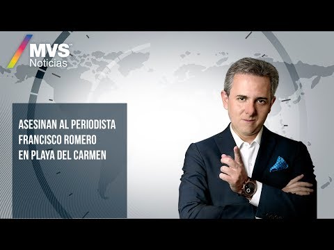 Asesinan al periodista Francisco Romero en Playa del Carmen
