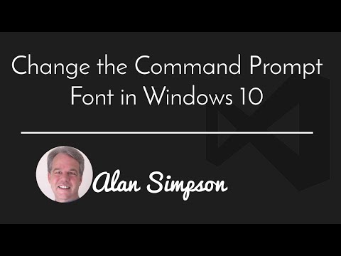 Make Command Prompt Text Bigger