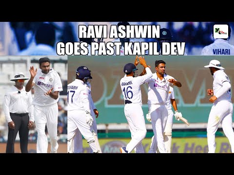 Ravi Ashwin goes past Kapil Dev's tally of 434 test wickets | INDvSL