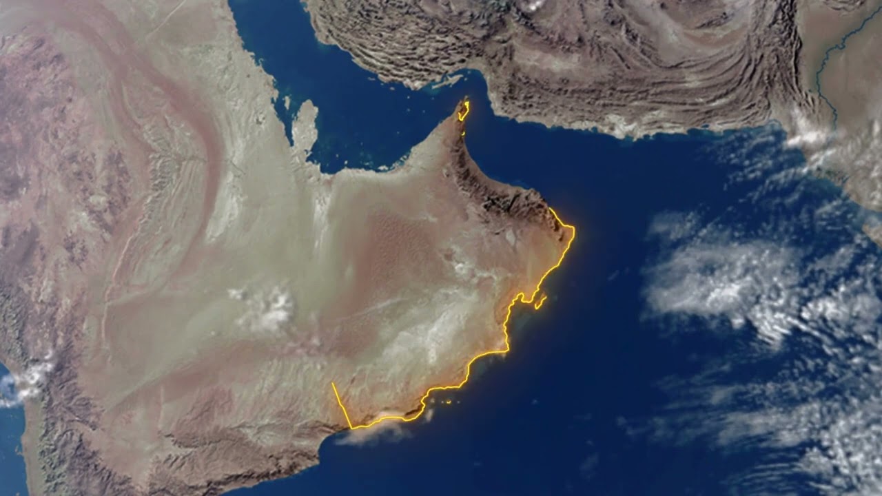 Oman google map