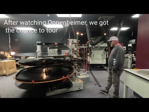 Imax 70mm projector/ Esquire Imax Sacramento Projector Booth