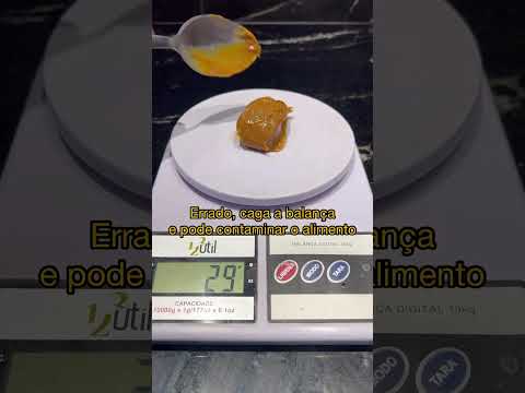 Como pesar o doce de leite