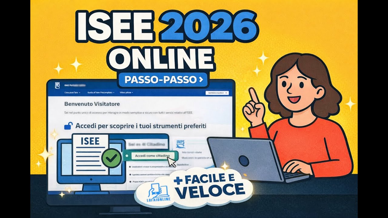 ISEE 2026 ONLINE: Complete step-by-step guide (pre-filled INPS form)