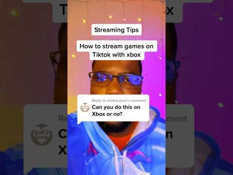 How to stream on TikTok LIVE just using your Xbox and phone #tiktoktips #tiktoklive #xboxstream