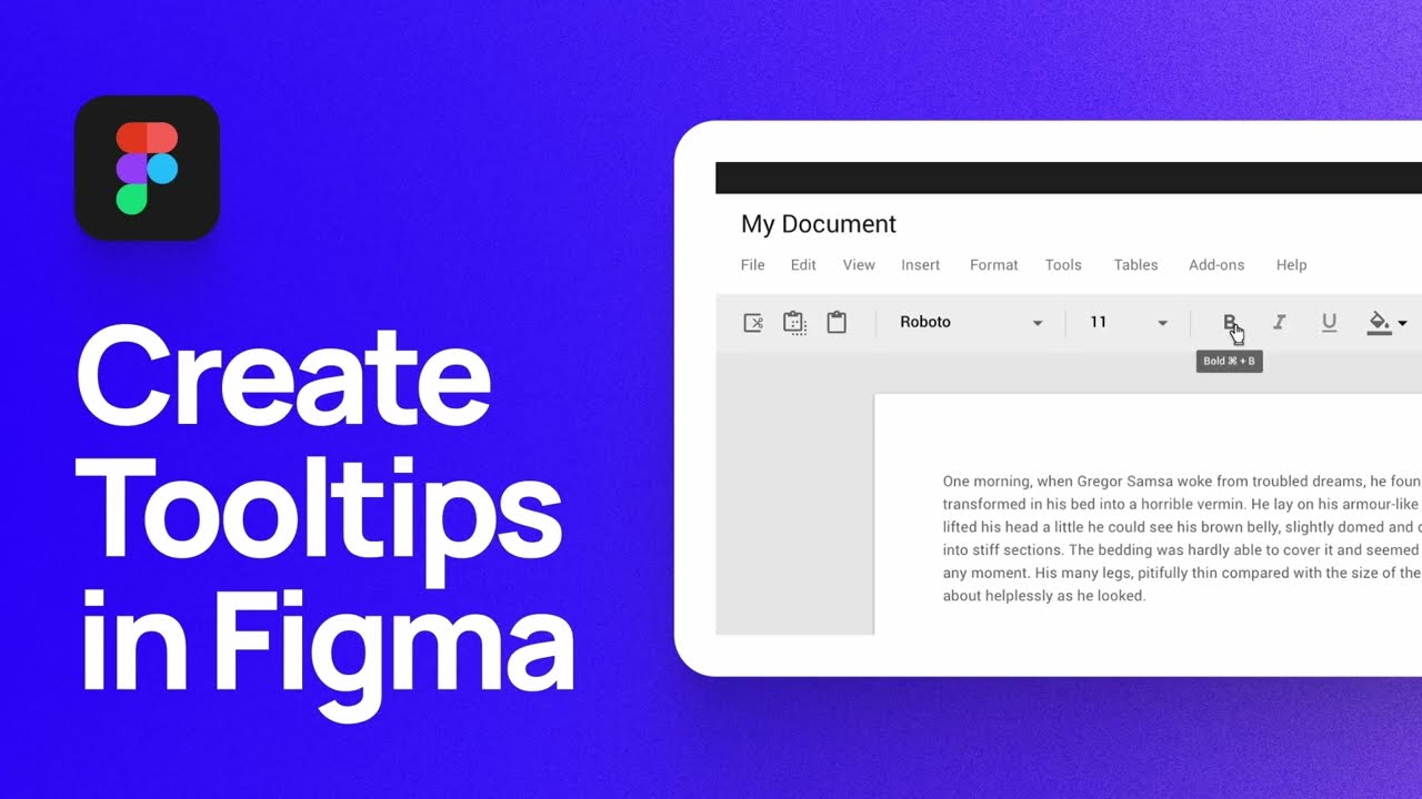 How to Design a Tooltip Component in Figma | Material Design Tooltip Component Tutorial