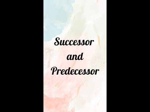 How to Find Successor and Predecessor | What is Successor & Predecessor | Maths | Katumana Poriyalar