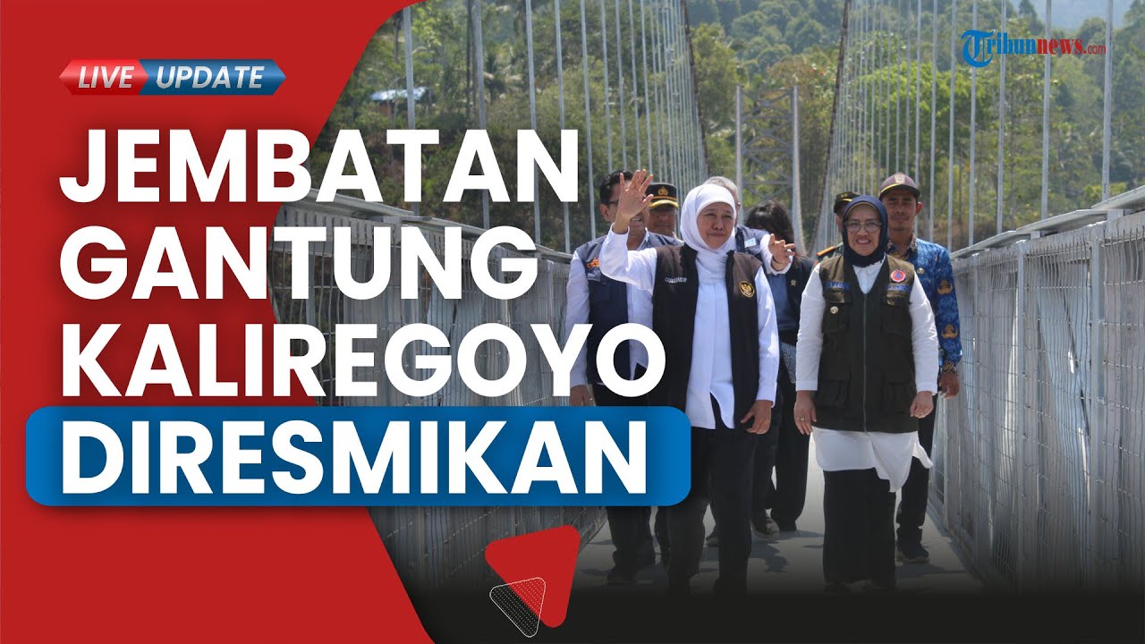 Update Kondisi Terkini Jembatan Gantung Kaliregoyo seusai Hancur Imbas Banjir Lahar Dingin ...