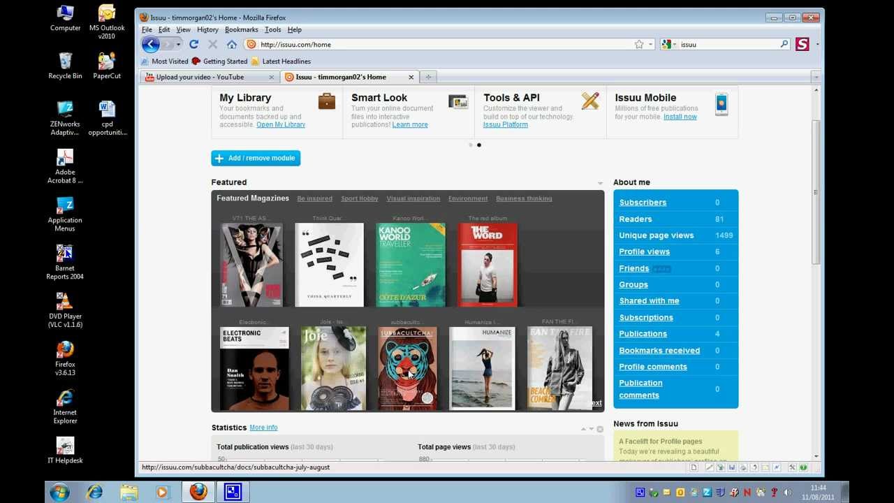 issuu: creating an interactive PDF