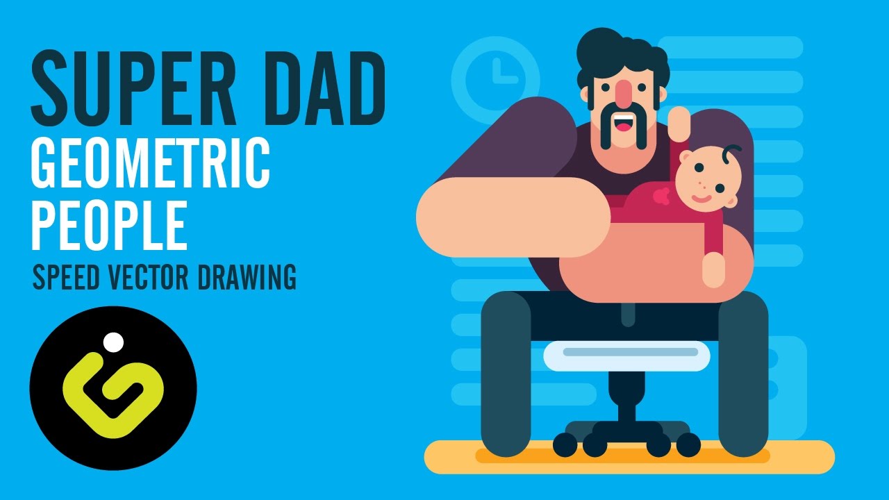 Character Design, Flat Design Tutorial in Illustrator
