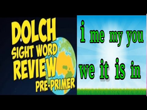 Dolch sight words l Ate vlog