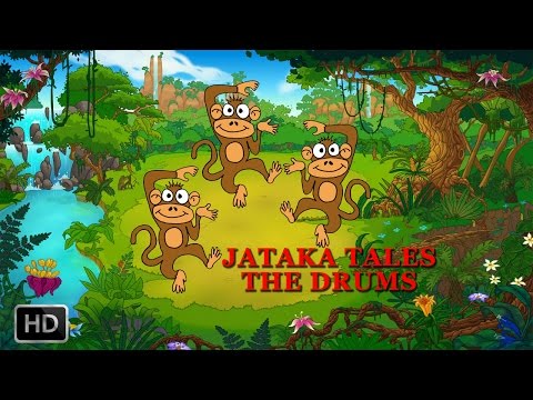 Jataka Tales - The Drums - Short Stories for Children - Animated Cartoon/Kids