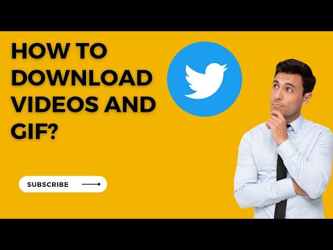 How to easily download Gif. and videos from twitter? | Tech With Samiullah