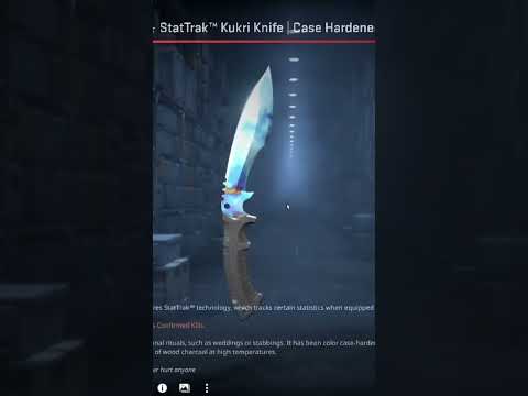 Number 1 Pattern ST FT Kukri Knife Blue Gem ๐ฑ #cs2 #cs2skins #cs2videos #cs2moments #csgo
