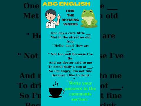 Find the rhyming words #shorts #rhyming words #guesstheword