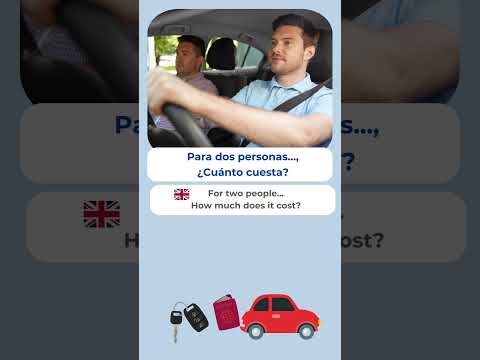 ๐ช๐ธ ๐ Renting a car in Spain: Dialogue in Spanish #shorts #livinginspain #spanishconversation