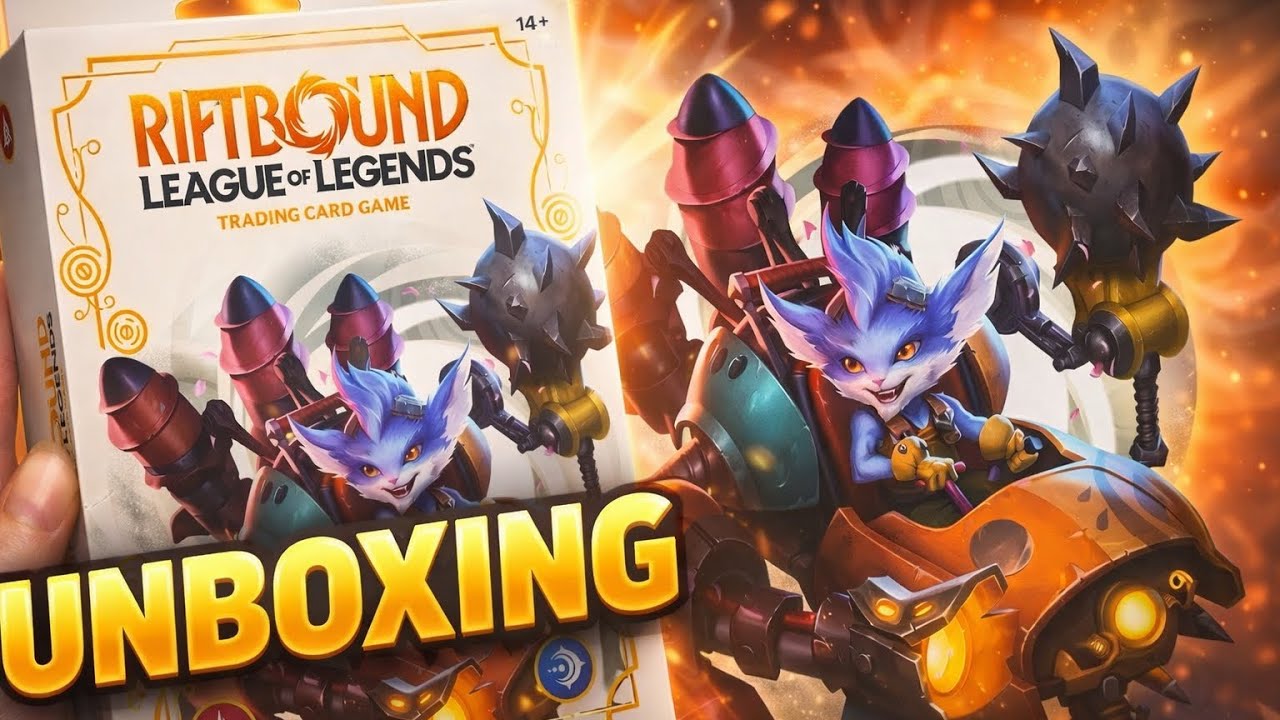 RUMBLE Champion Deck UNBOXING! #SPIRITFORGED Release #Riftbound 