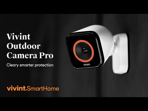 Vivint Outdoor Camera Pro - HD Surveillance Camera with Lurker Detection