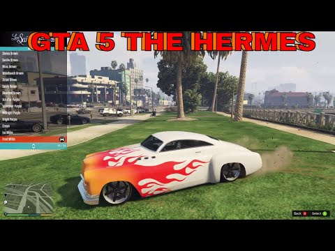GTA 5 CUSTOMIZING THE HERMES - MENYOO MOD MENU - 2018
