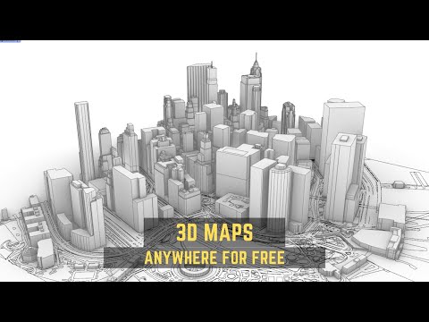 How you can download any 3D map in the world into any 3D modeling software