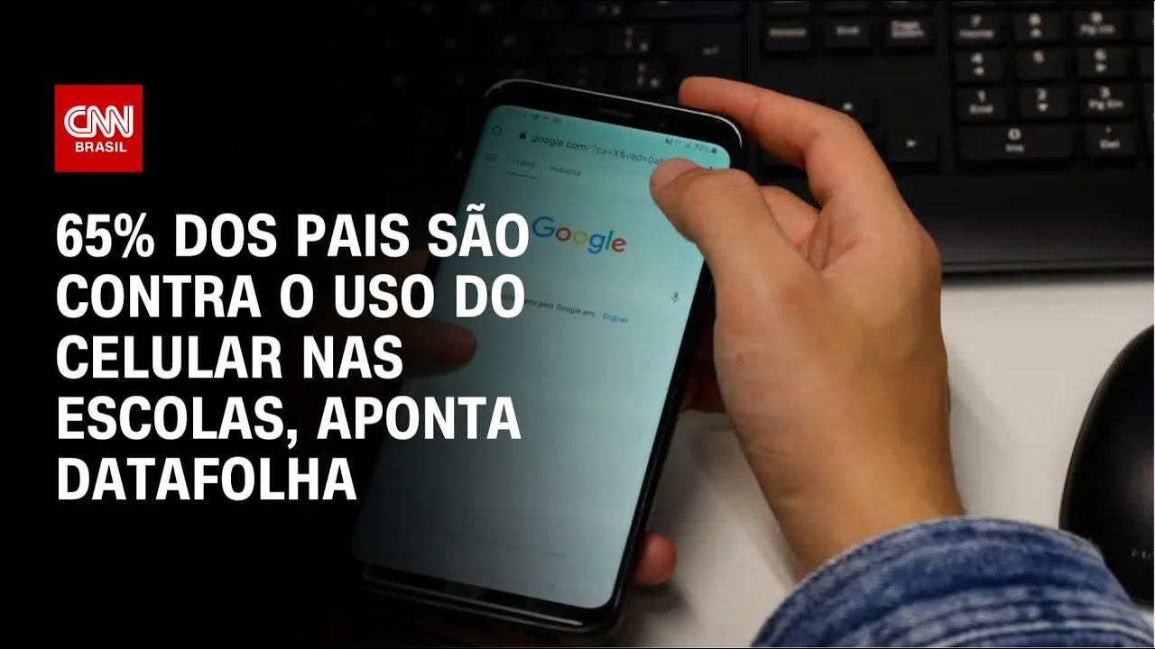 65% dos pais são contra o uso do celular nas escolas, aponta Datafolha CNN Brasil