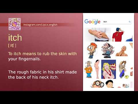 Itch : B2 level english vocabulary lesson, www.LipLix.com