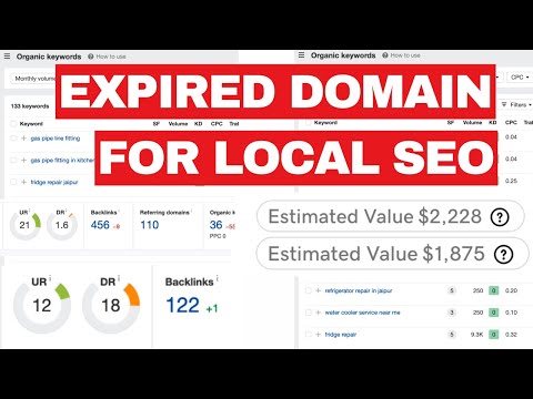 Good Expired Domains for Local SEO: Recover them with AI Content