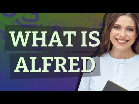Alfred | meaning of Alfred