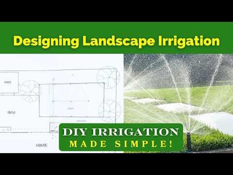 Designing Landscape Irrigation | DIYers can do it too!