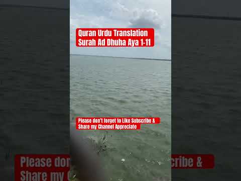Quran Urdu Translation Surah Ad-Duha Aya 1-11 by Janaab Fateh Mohammed MashaAllah