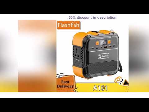 Latest Products You Must Know! Flashfish A101 120W 98Wh 26400mAh Portable Power Station Backup S