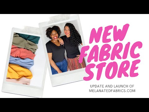 UPDATE: WE OPENED AN ONLINE FABRIC STORE!