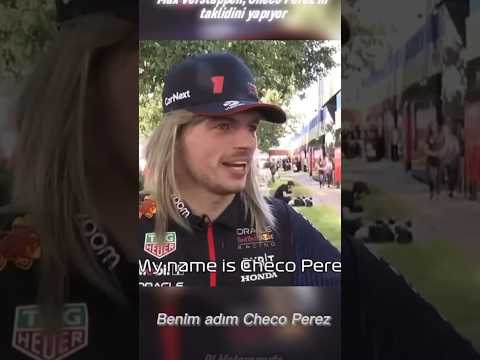 My name is Checo Perez..