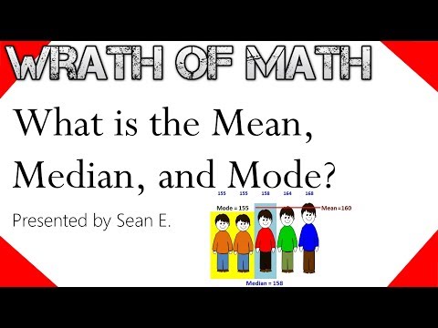 What is the Mean, Median, and Mode of a Set of Data?