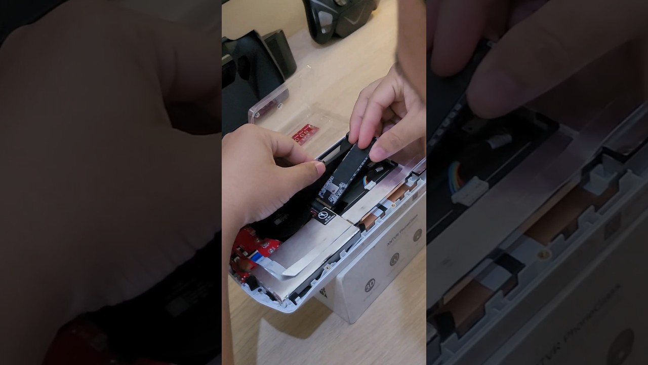 UPGRADE SSD ROG ALLY 2TB #rogally #disassembly #ssd #storage #gaming