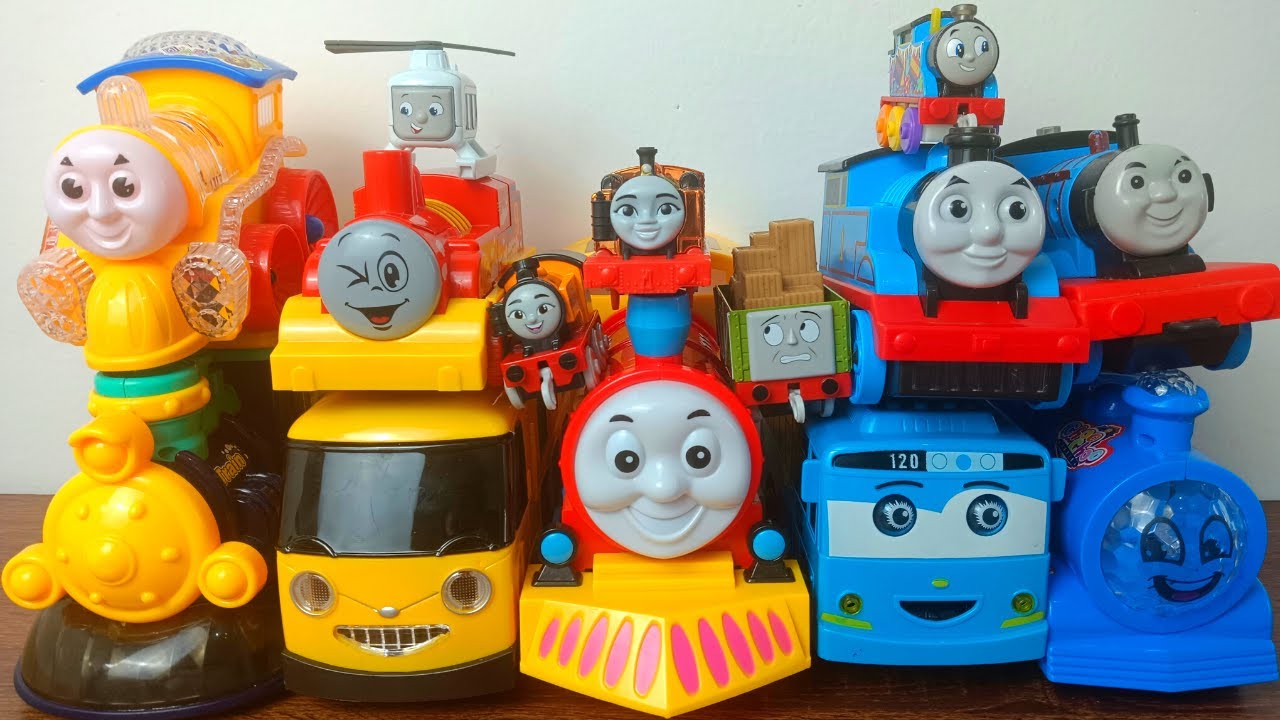 Kereta api mainan thomas and friends, unique toys, train toys, mobil gege 0303