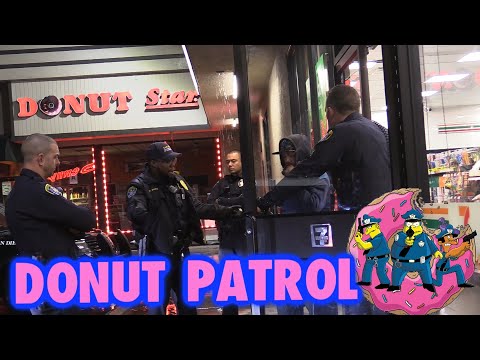 Copwatch | 6 Cops Cuff & Search Man for Loitering | Donut Patrol ...