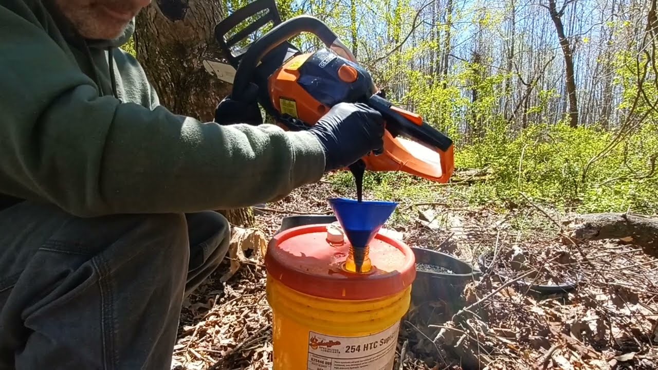 Long Term Storage for Chainsaws (2 cycle engine)