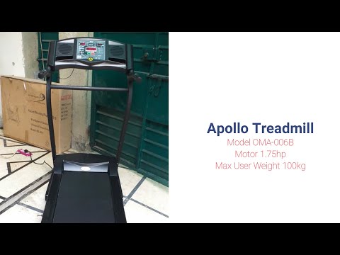 Used Apollo Treadmill Oma-006B 1.75hp | ( SOLD ) | LHR FITNESS | OMA-006B | Pakistan